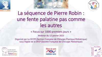 Webinaire sur la séquence de Pierre Robin : les replays